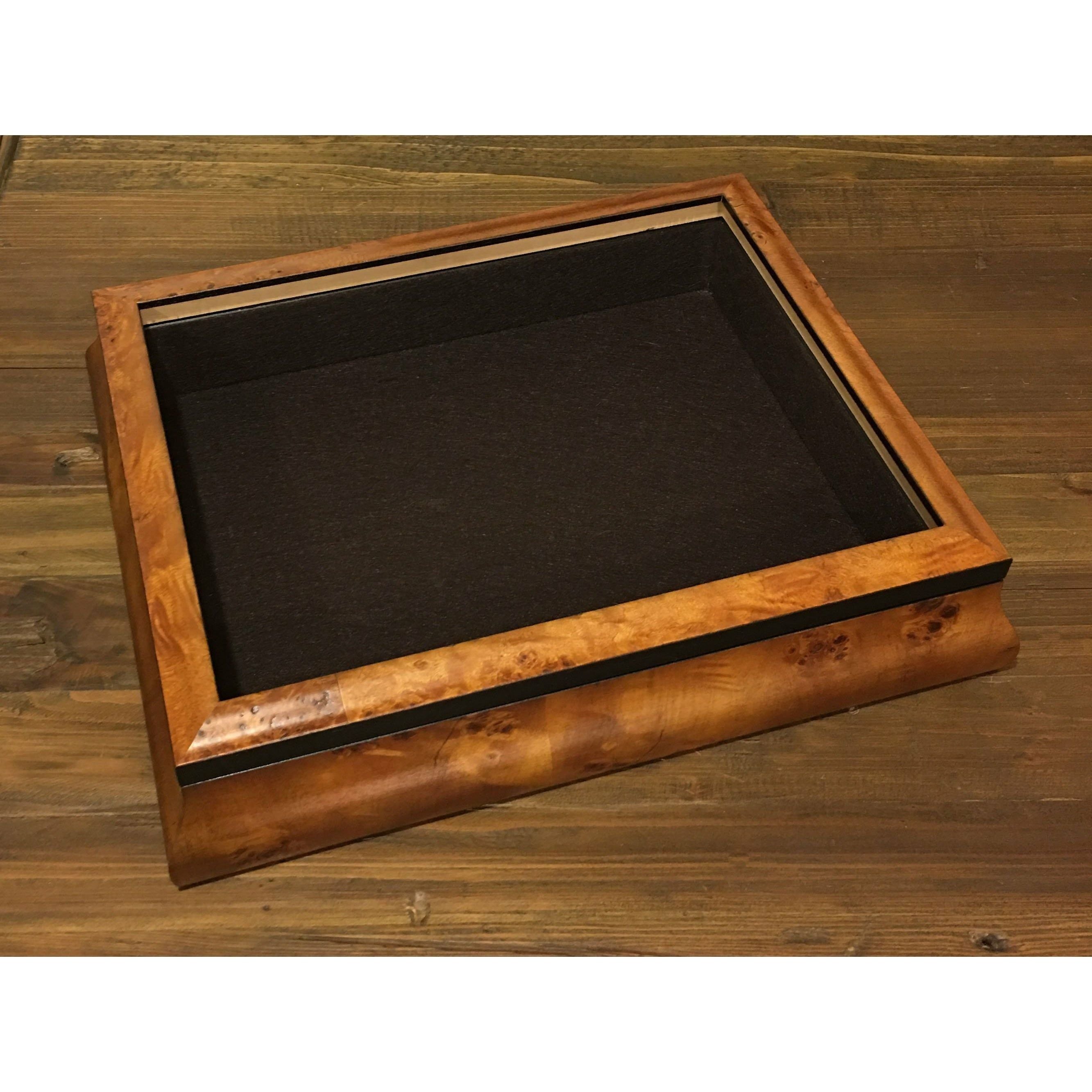 Olde Colonial Designs ~ Light Burl Needlework Box 9 x 12 (JDD Stitches – Hobby House Needleworks