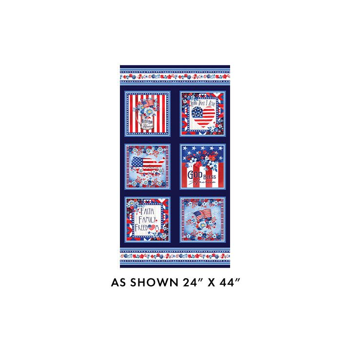 Faith, Family, Freedom ~ Patriotic Boxes Navy ~ 14834-57 – Hobby House ...