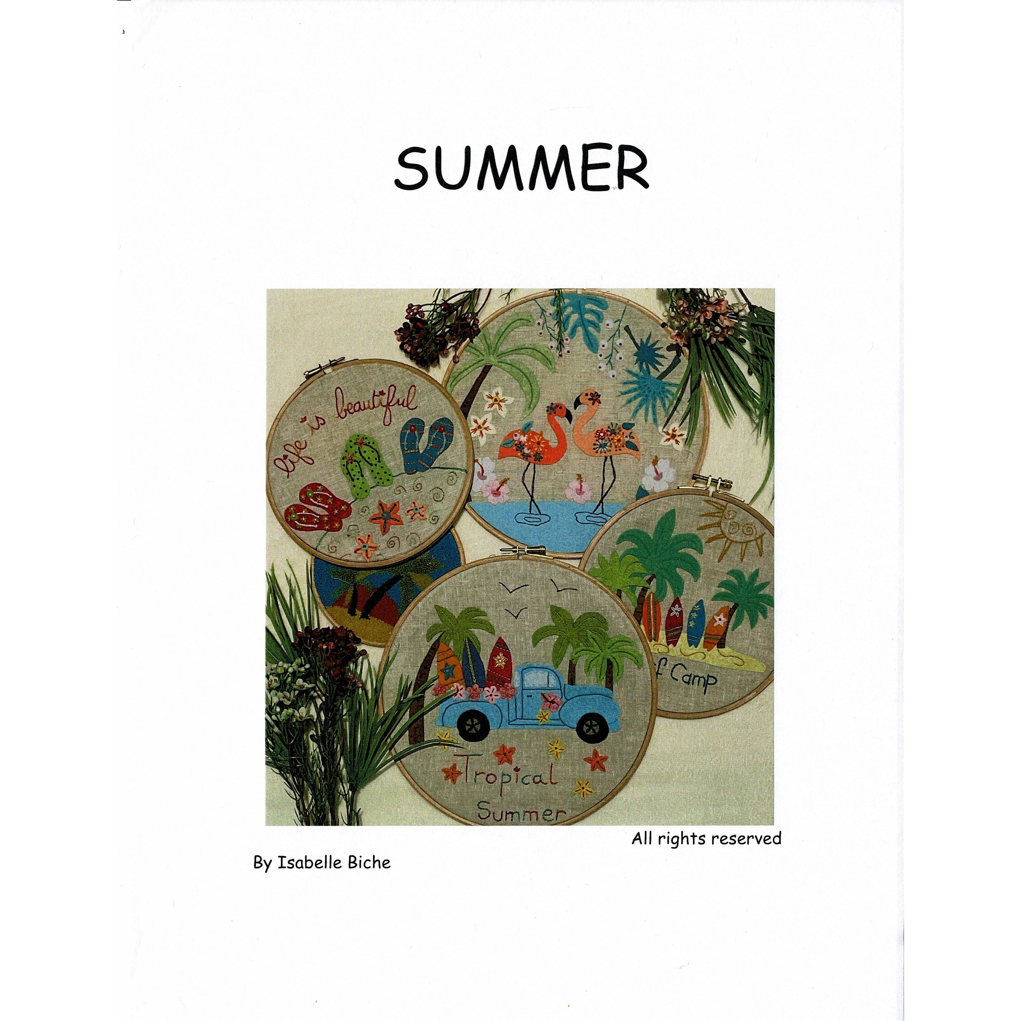 L'Atelier D'Isabelle ~ Summer Applique Patterns – Hobby House Needleworks