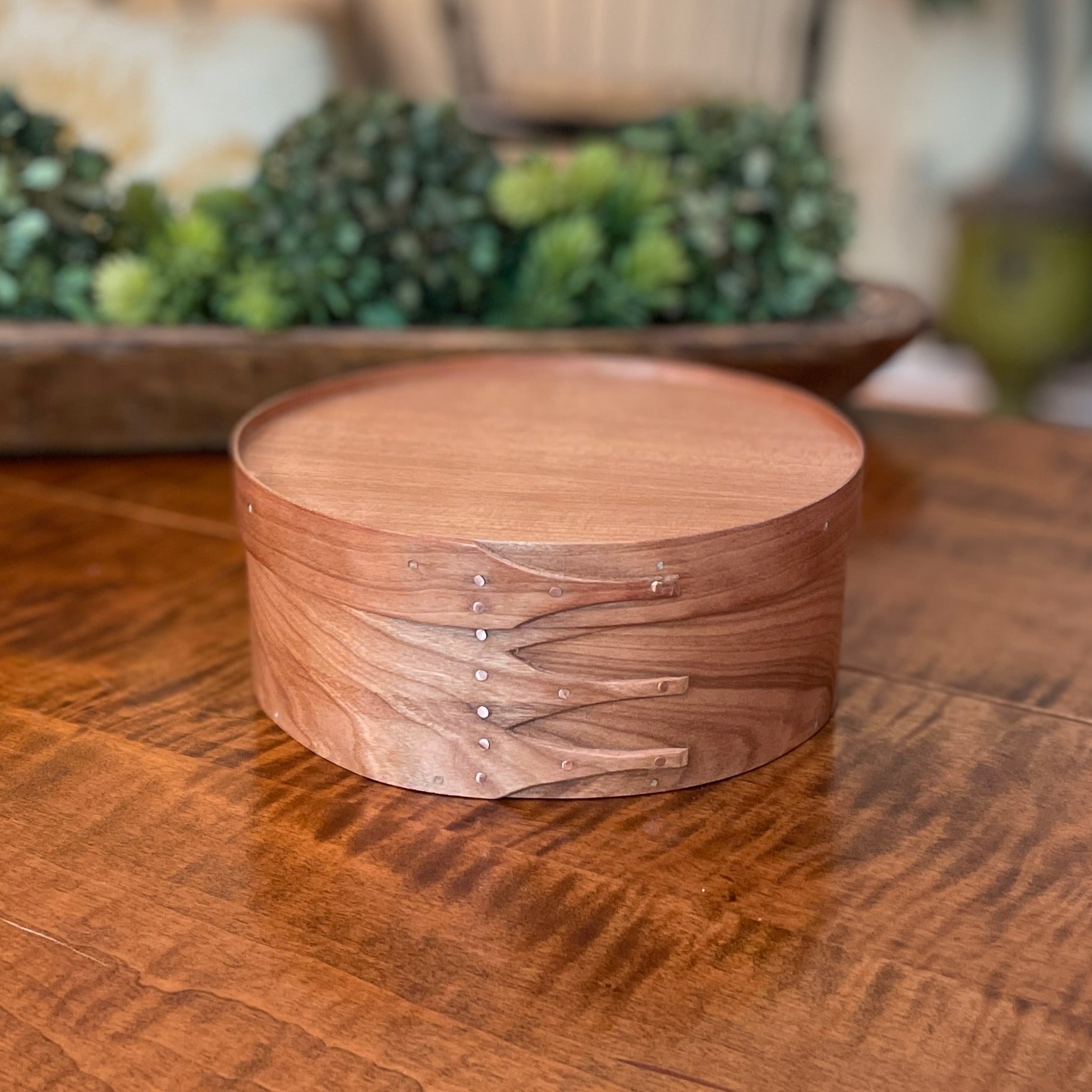 Suffolk Shaker Shop Round Box with Recessed Lid ~ Cherry – Hobby House ...