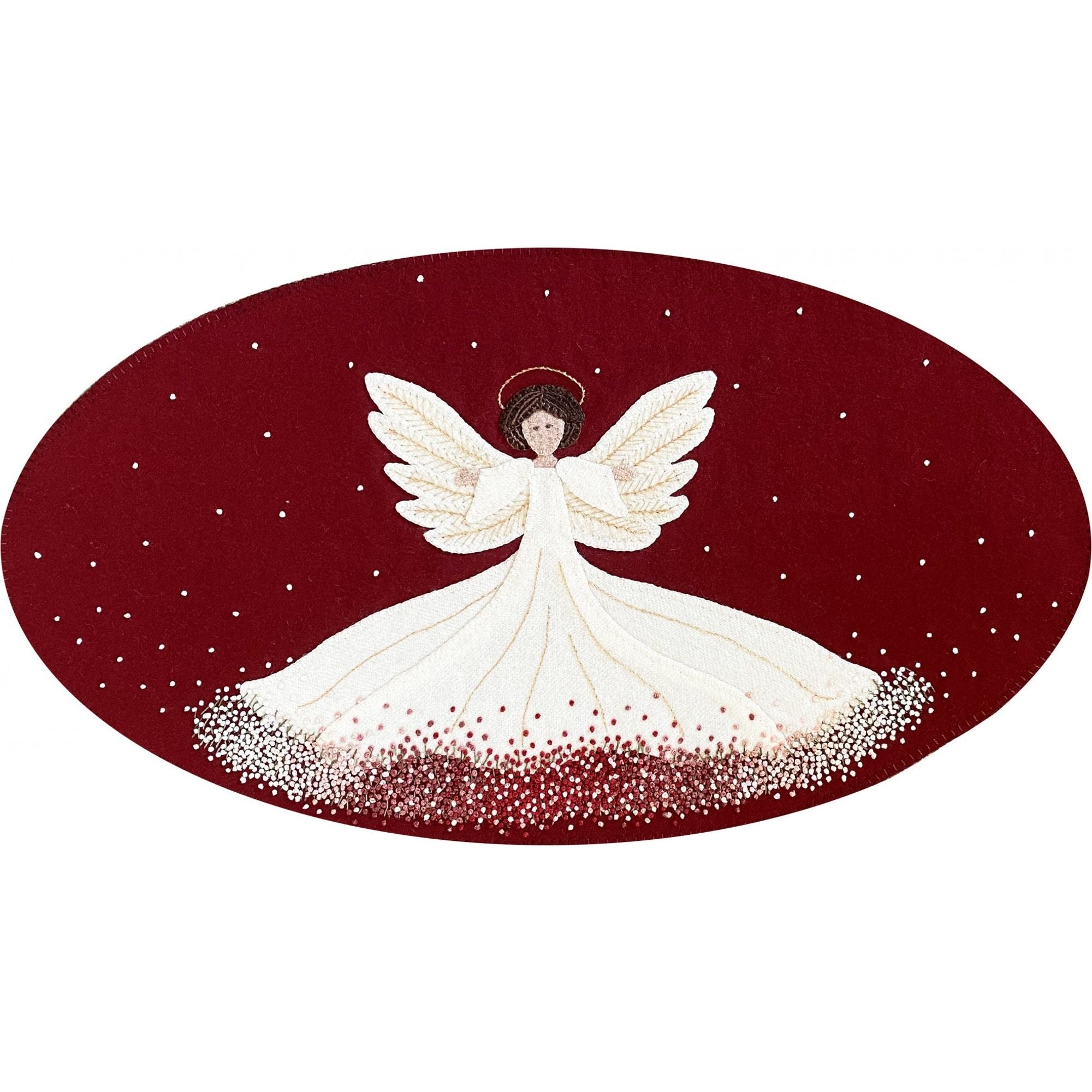 Karen Yaffe Designs ~ Angel Dust Wool Applique Pattern – Hobby House ...