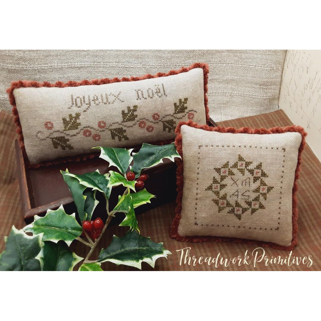 Threadwork Primitives ~ Christmas Duo – Hobby House Needleworks