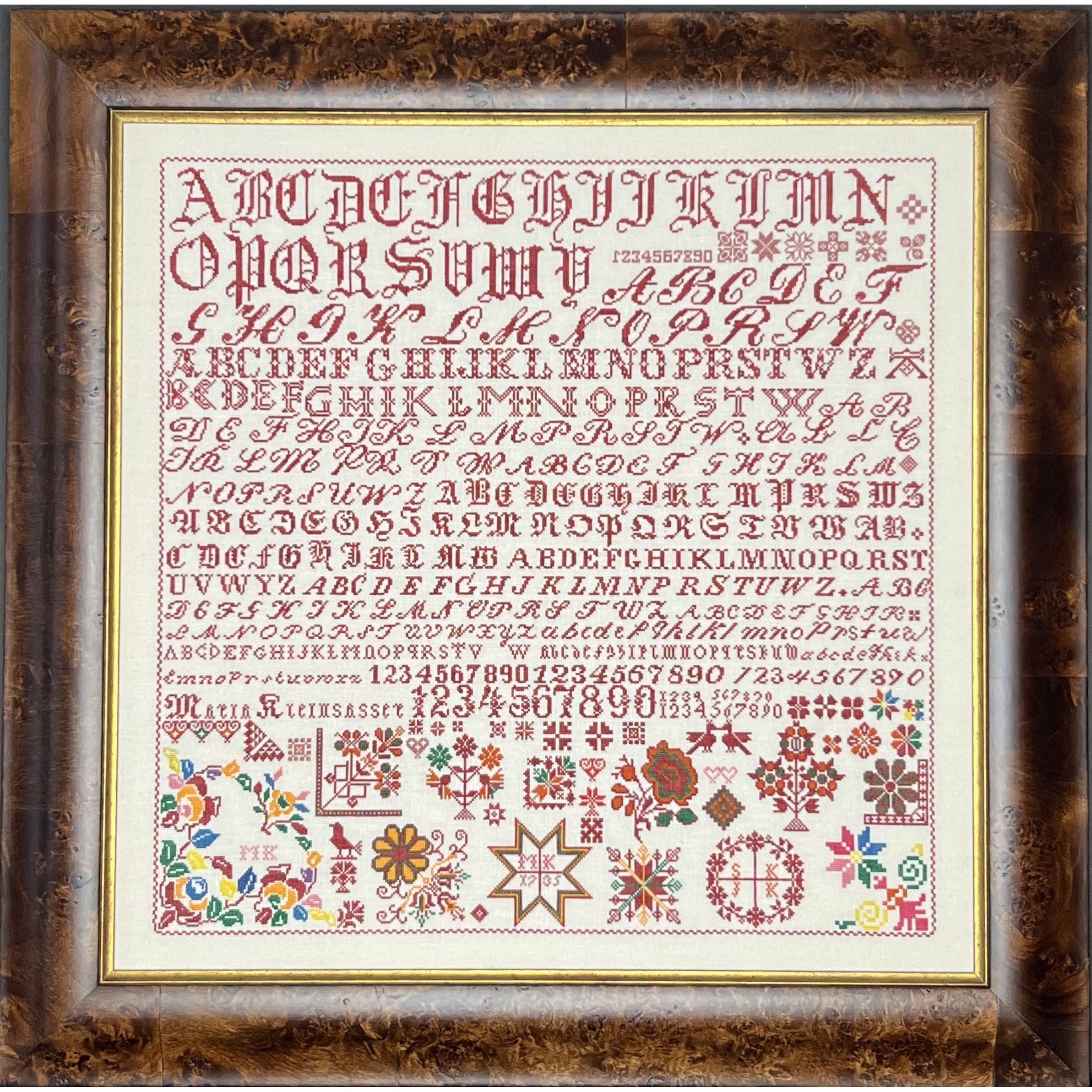 Queenstown Sampler Designs | Maria Kleinsasser 1935 – South Dakota MAR ...