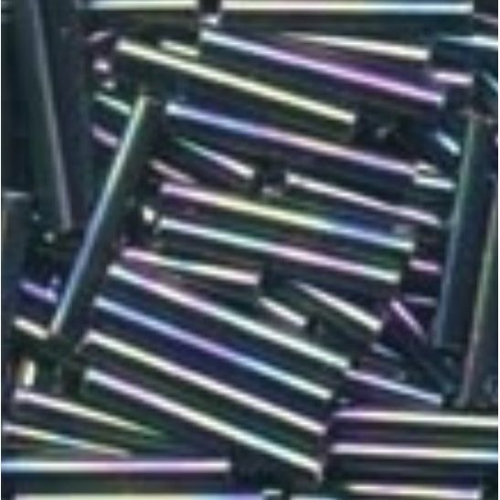 90374 Rainbow Large Bugle Glass Beads – Hobby House Needleworks