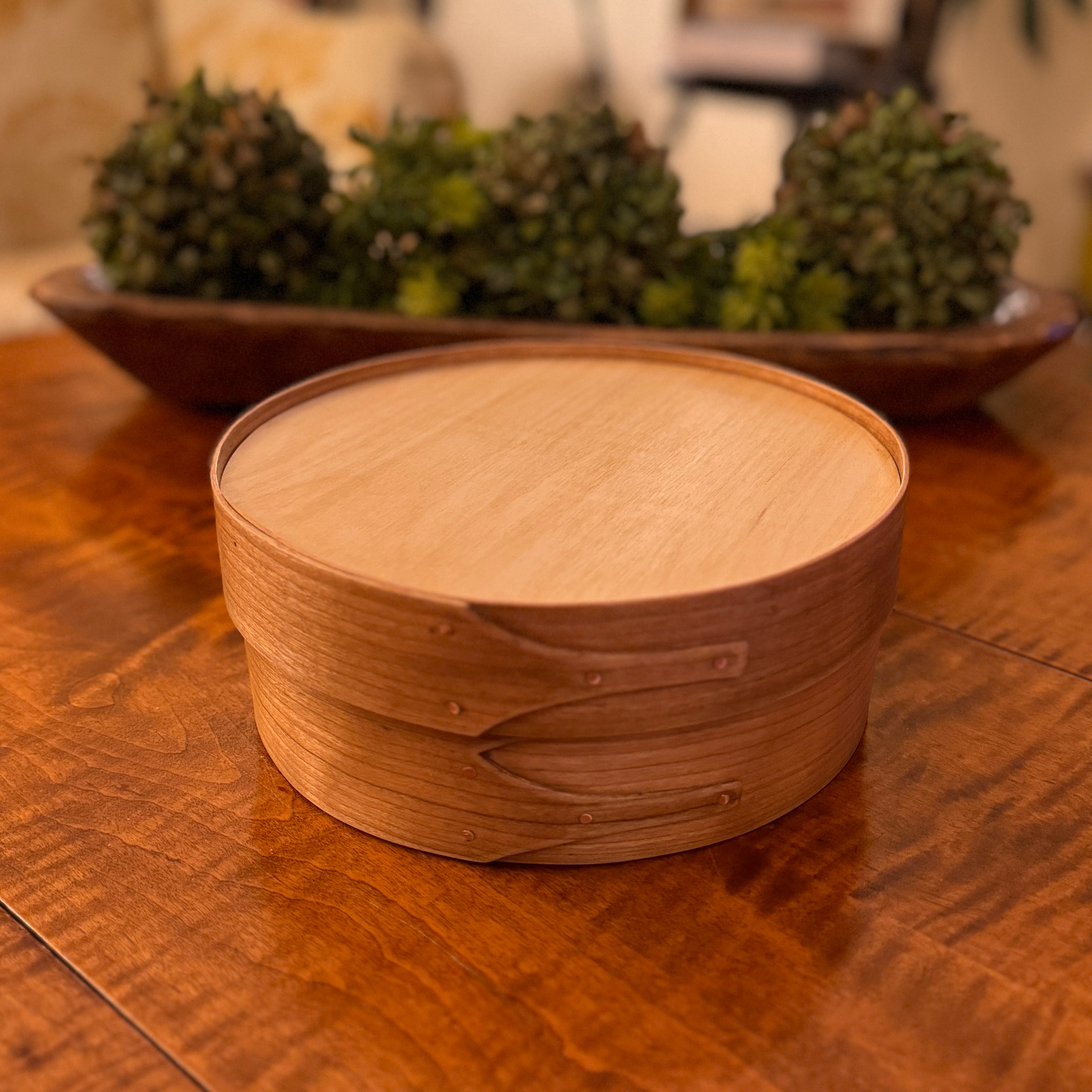 Keller Krafted | 8" Round Shaker Box with Recessed Lid - Cherry – Hobby ...