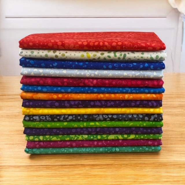 Daisy Dots ~ Fat Quarter Bundle 15 pcs – Hobby House Needleworks