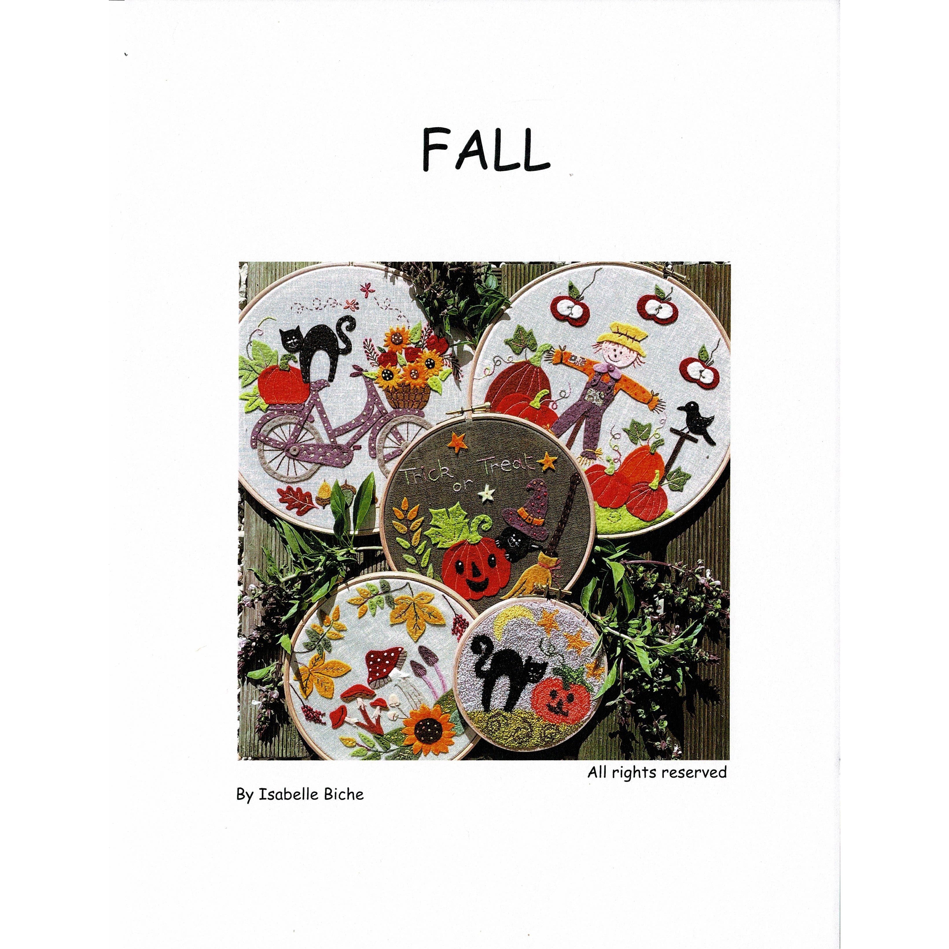 L'Atelier D'Isabelle ~ Fall Applique Patterns – Hobby House Needleworks