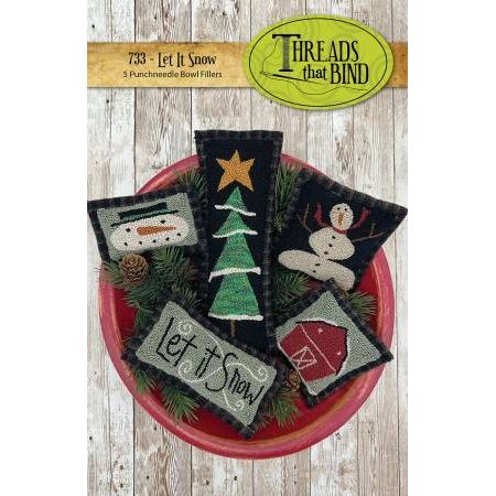 Threads That Bind ~ "Let It Snow" Punch Needle Pattern – Hobby House ...