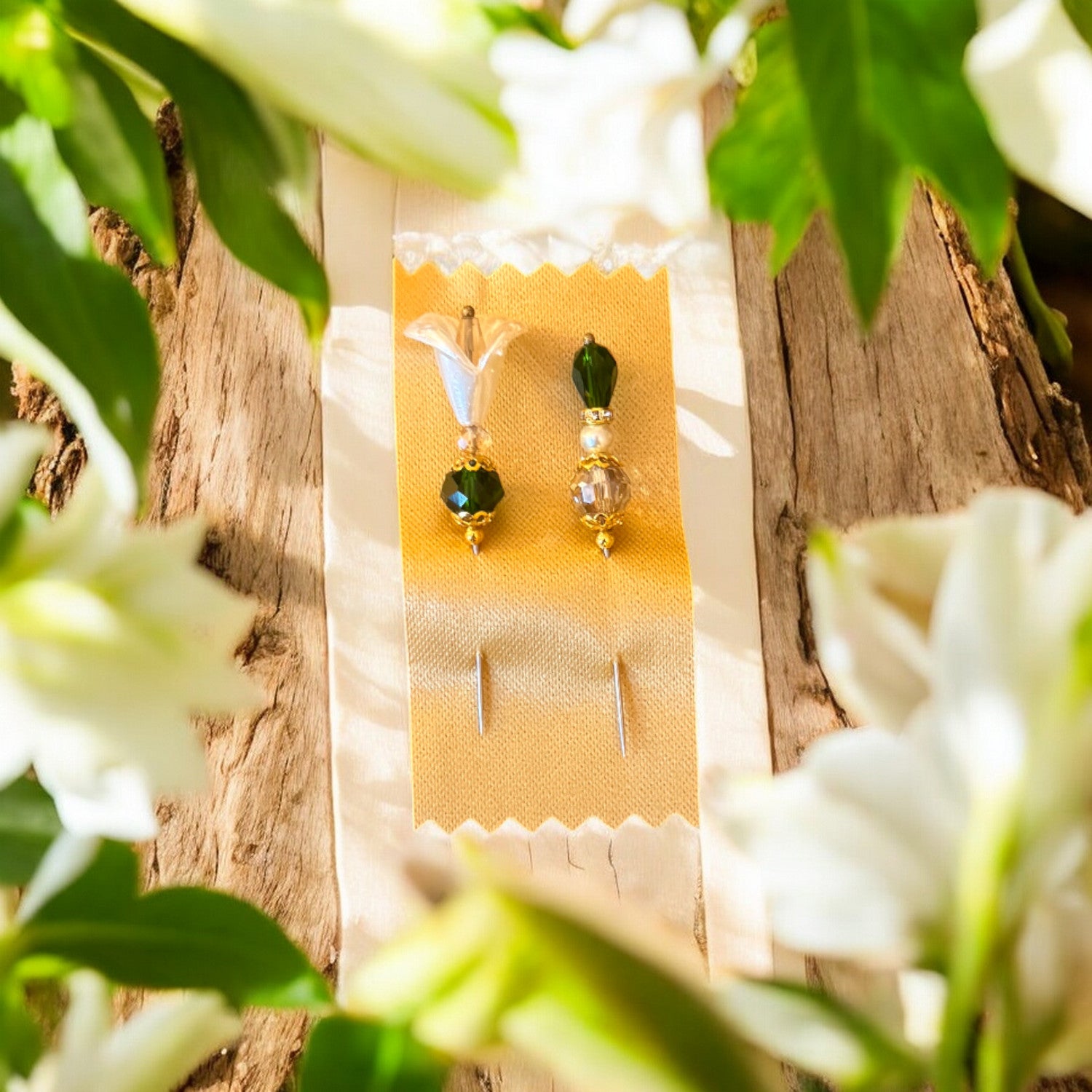 Jersey Girl Stitch Co | Lilies for Suzanne Pin Set – Hobby House ...