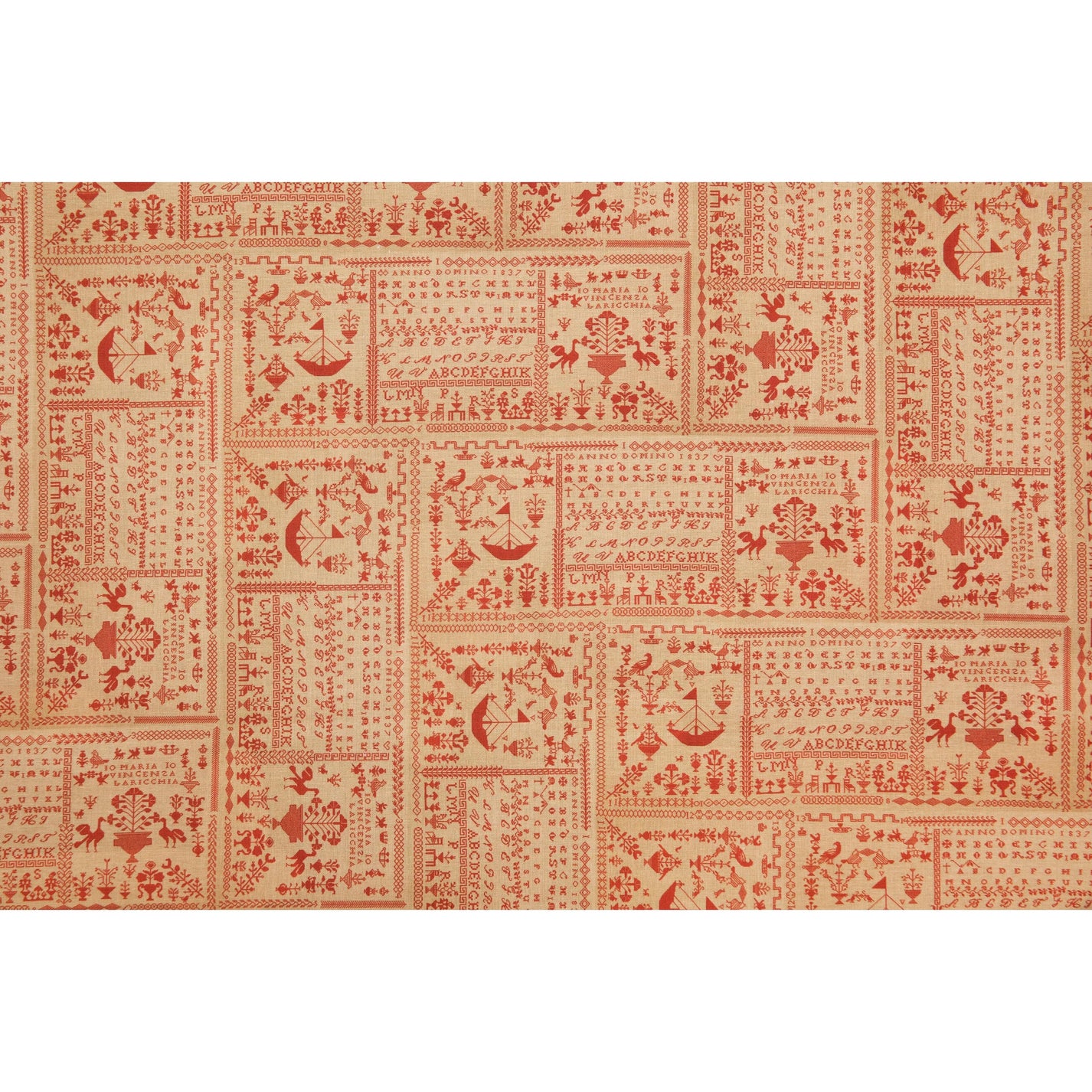 Hands Across The Sea Samplers ~ Maria Vincenza Laricchia Sampler Fabri ...