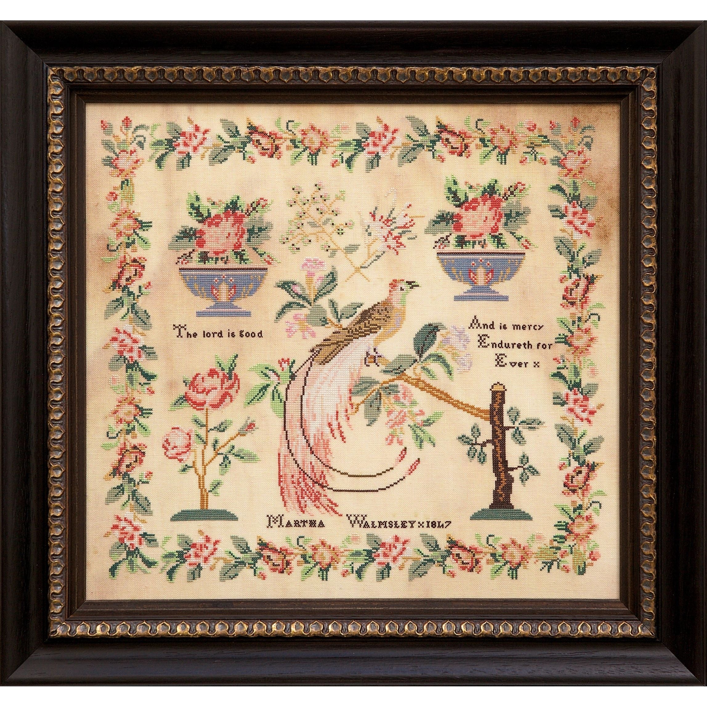 Martha Walmsley 1847 Limited Edition Sampler Printed Booklet – Hobby ...