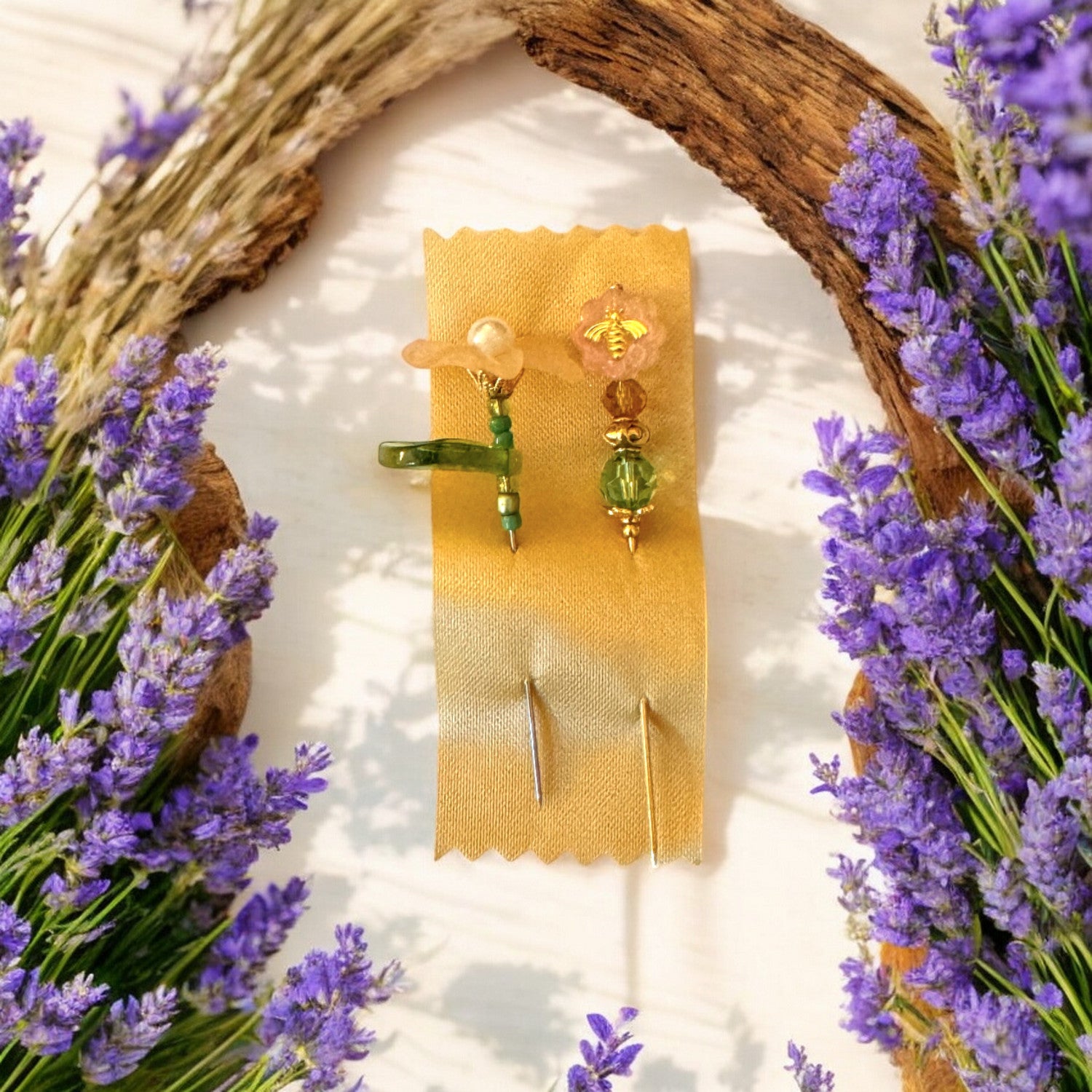 Jersey Girl Stitch Co | Nectar & Pollen Pin Set – Hobby House Needleworks