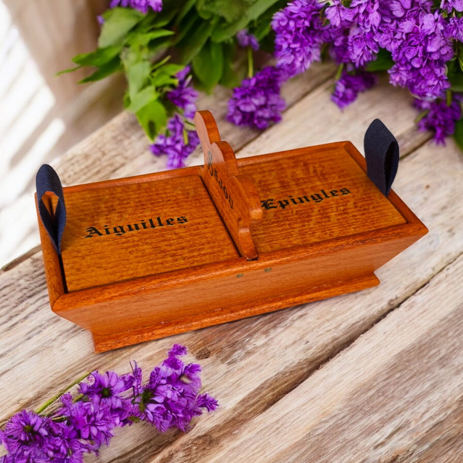 Sajou Wooden Pins and Needles Storage Box – Hobby House Needleworks