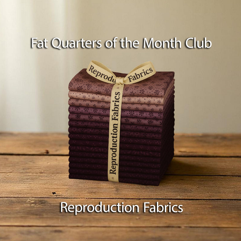 Quilt Works Fat Quarter Monthly Subscription Club - The Reproduction C ...