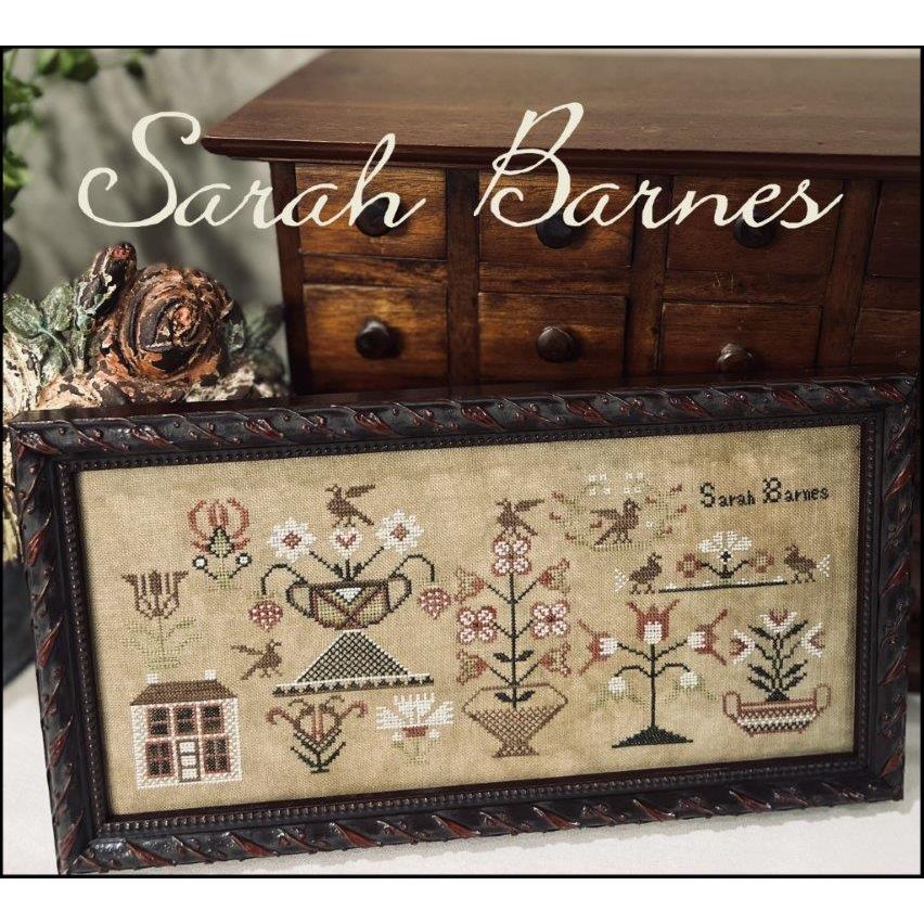 The Scarlett House ~ Sarah Barnes Sampler Pattern – Hobby House Needleworks