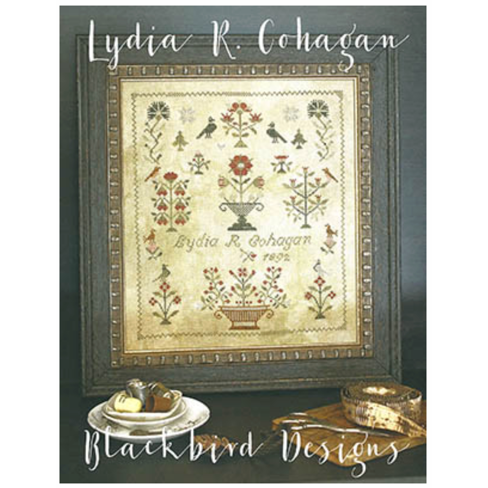 Blackbird Designs ~ Lydia R Cohagan Sampler – Hobby House Needleworks