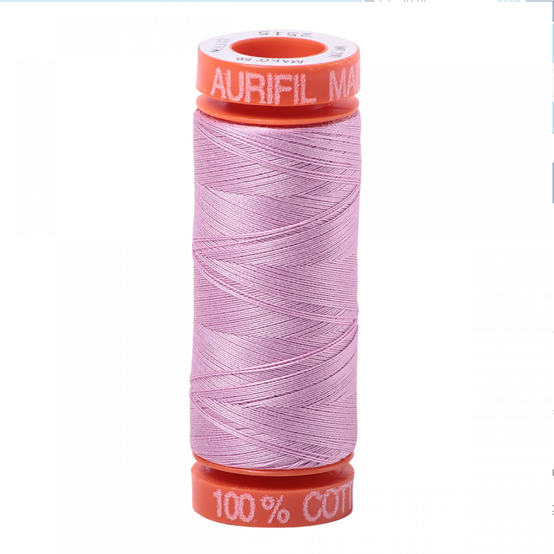 Aurifil ~ Mako Cotton Embroidery/Sewing Thread 50wt 220yds Light Orchi ...