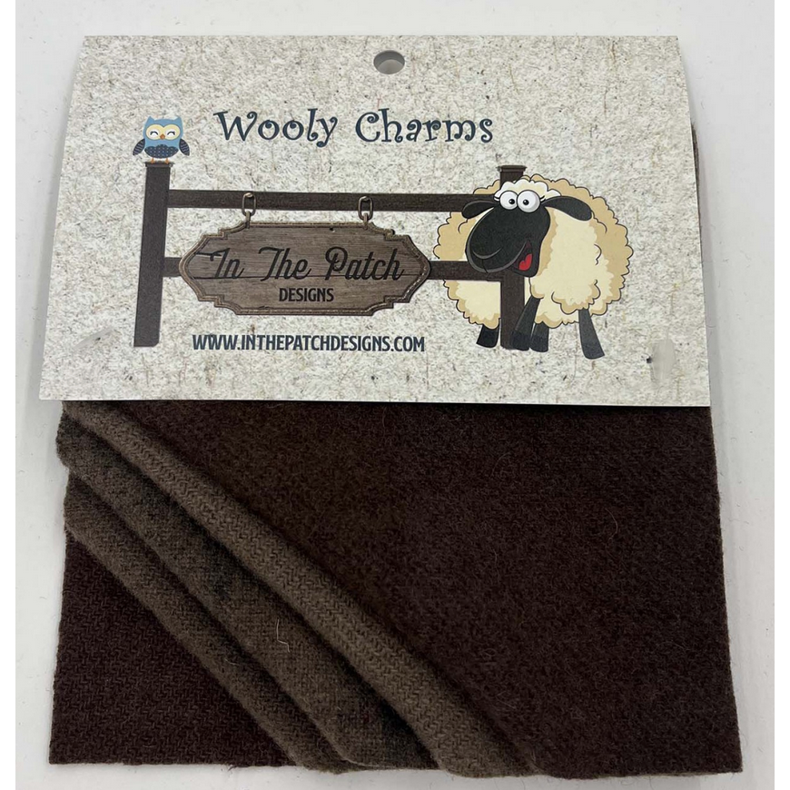 In The Patch Designs Wooly Charms ~ Warm Brown – Hobby House Needleworks