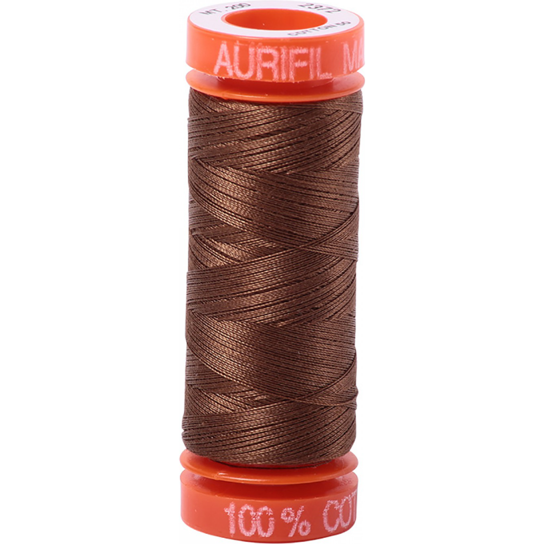 Aurifil ~ Mako Cotton Embroidery/Sewing Thread 50wt 220yds Dk Antique ...
