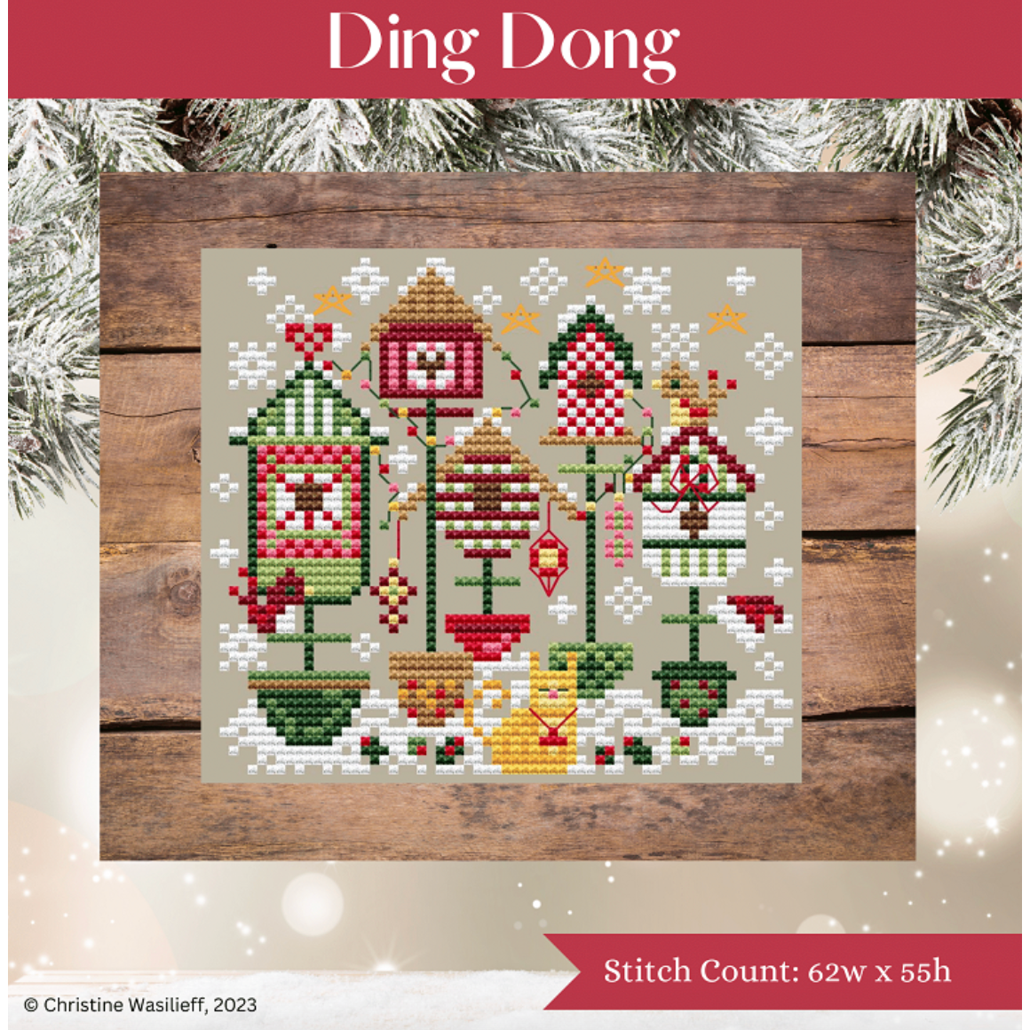 Shannon Christine Designs ~ Ding Dong Pattern – Hobby House Needleworks
