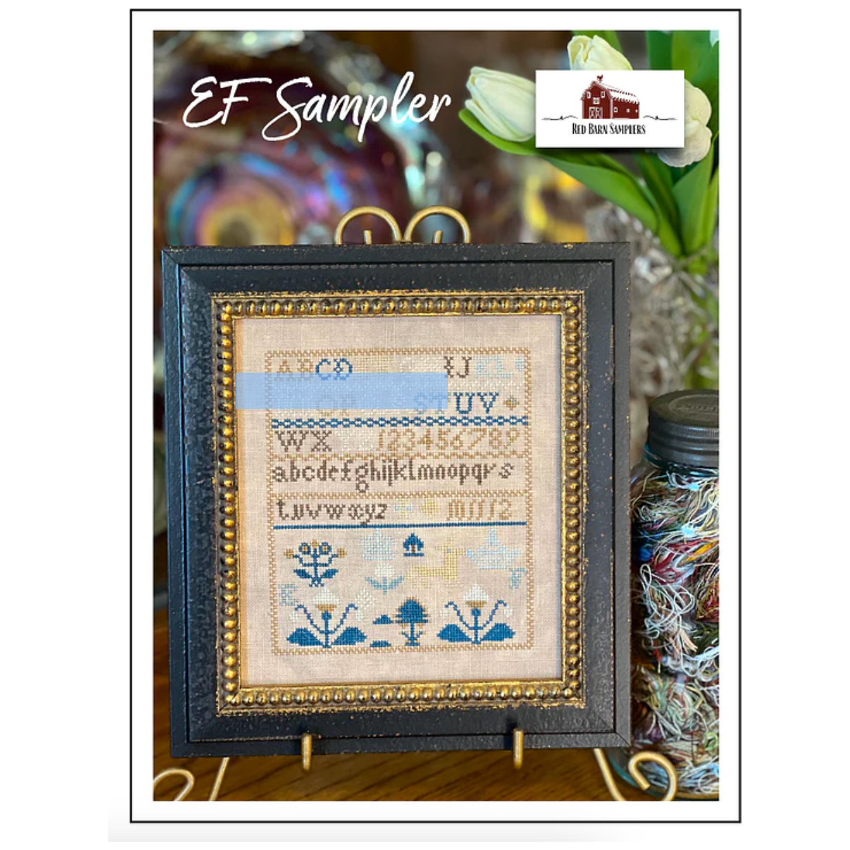 Red Barn Samplers ~ EF Reproduction Sampler Pattern – Hobby House ...