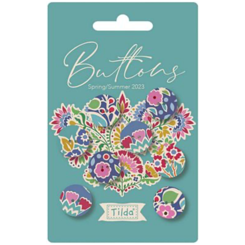 Tilda Pie in the Sky Buttons 16mm 8 pcs – Hobby House Needleworks