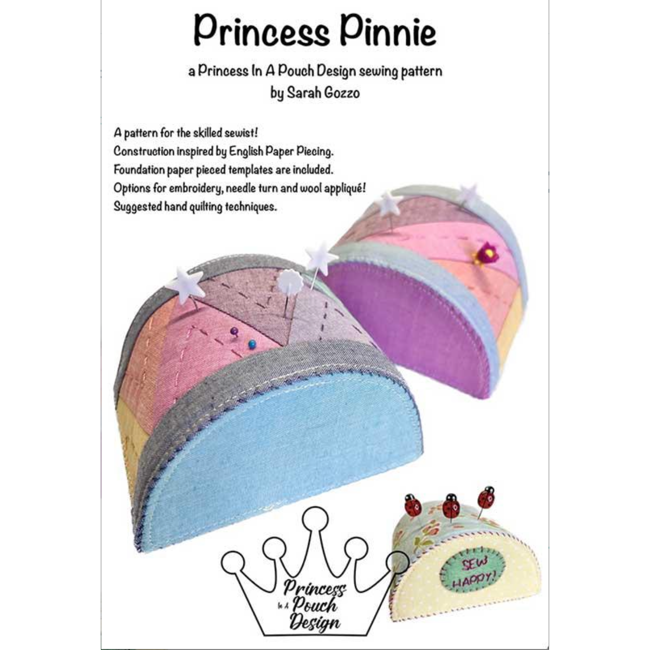 Princess in a Pouch ~ Princess Minnie Pincushion Pattern – Hobby House ...