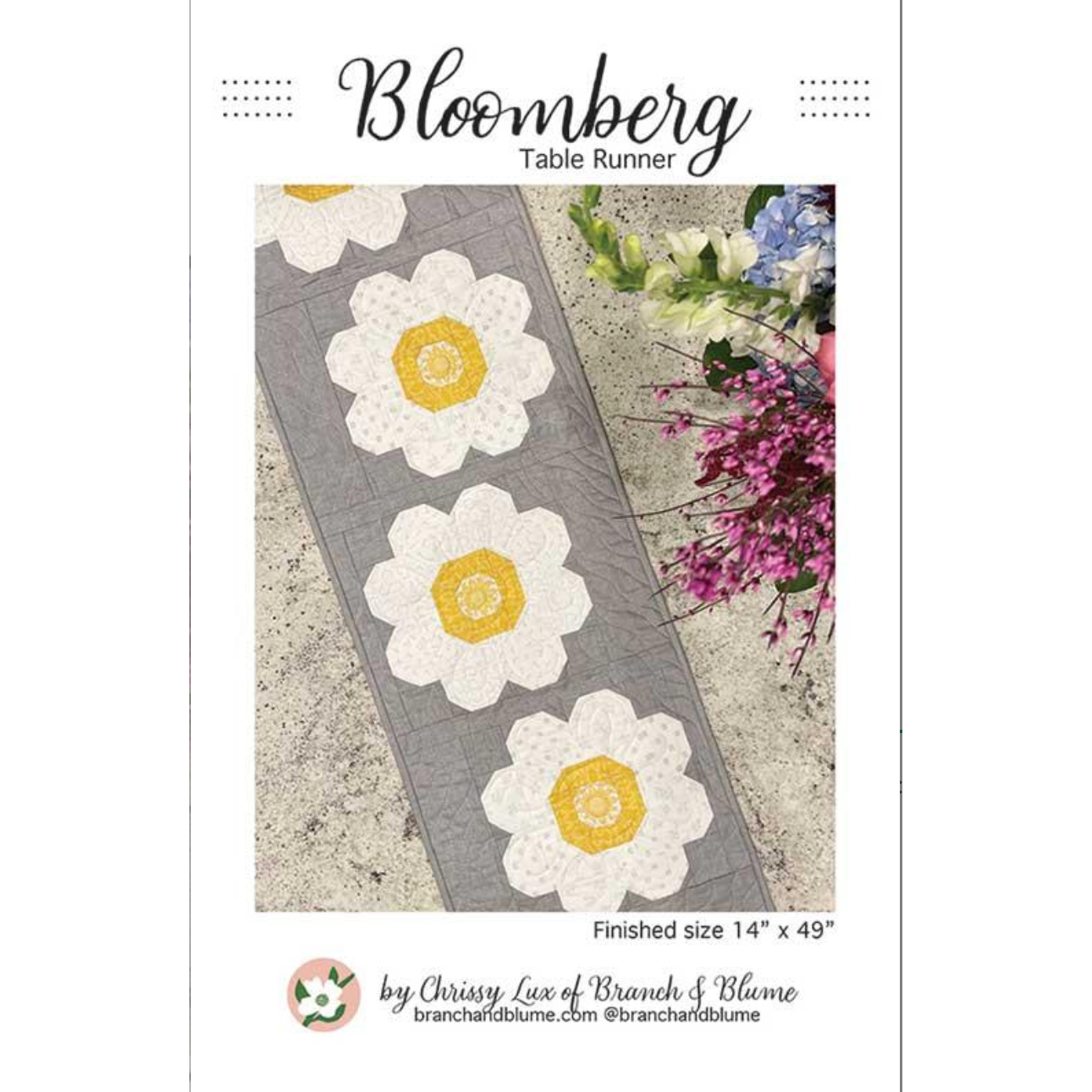 Branch & Blume | Bloomberg Table Runner Quilt Pattern – Hobby House ...