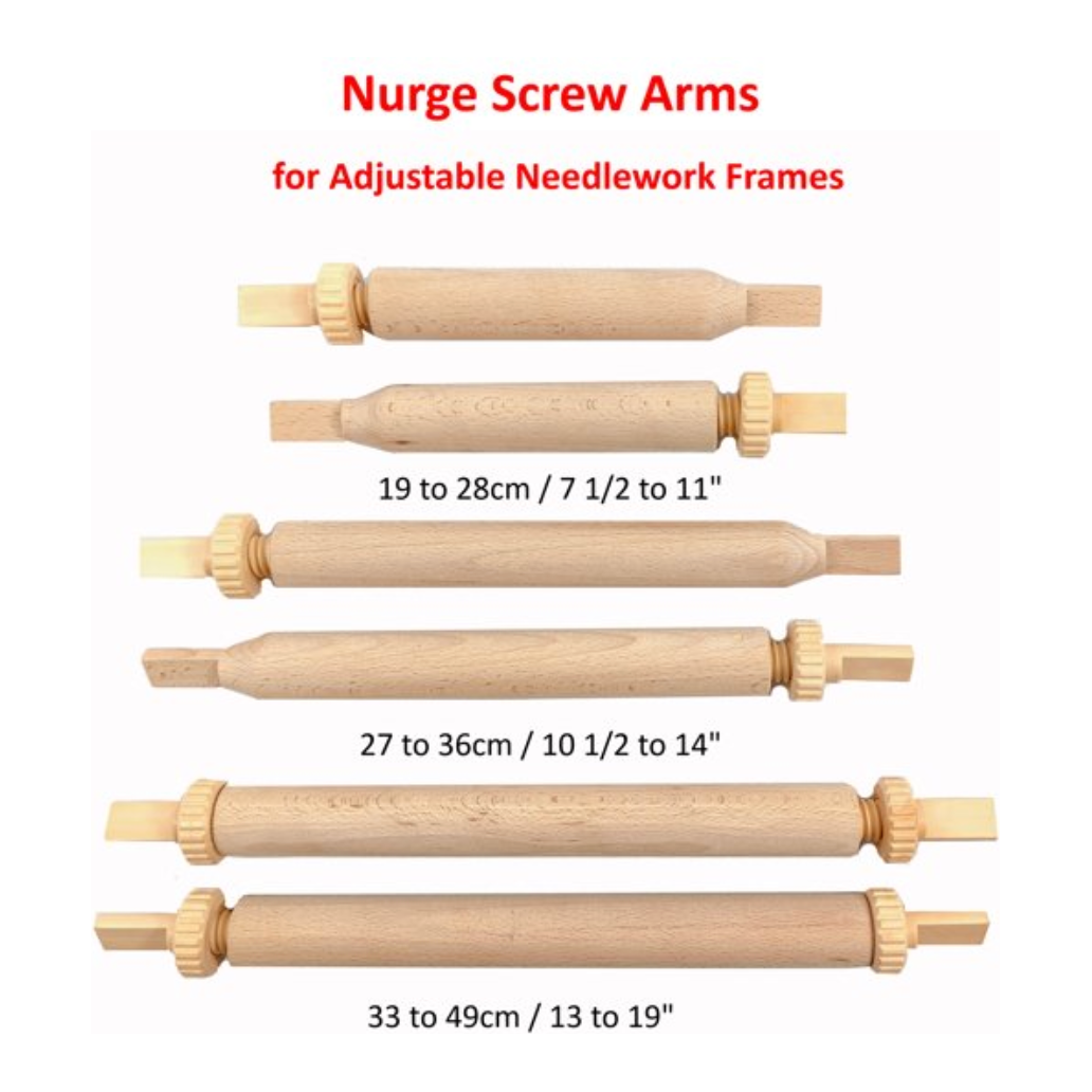 Nurge Screw Arms for Adjustable Needlework Frames | 27cm (10 1/2″) to ...