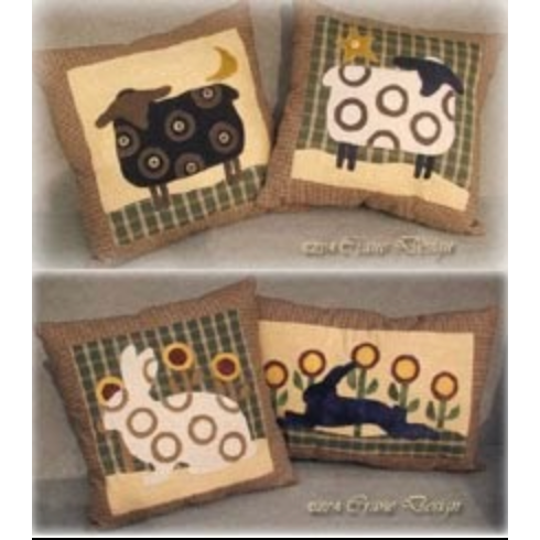 Crane Design ~ Country Friends Wool Applique Pattern – Hobby House ...