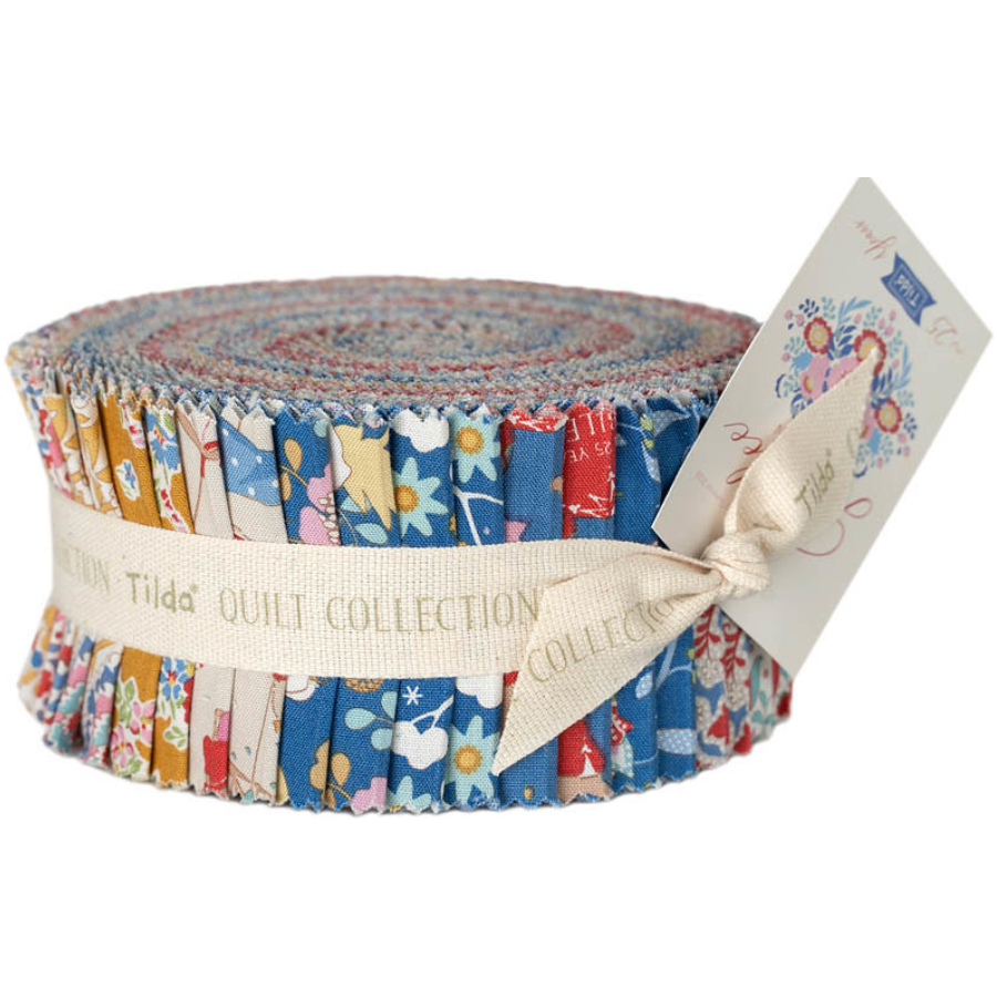 Tilda Fabrics Jubilee ~ TIL300191 ~ 2.5" Fabric Roll – Hobby House ...