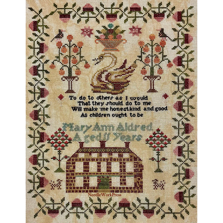 NeedleWorkPress | The Mary Ann Aldred Sampler – Hobby House Needleworks