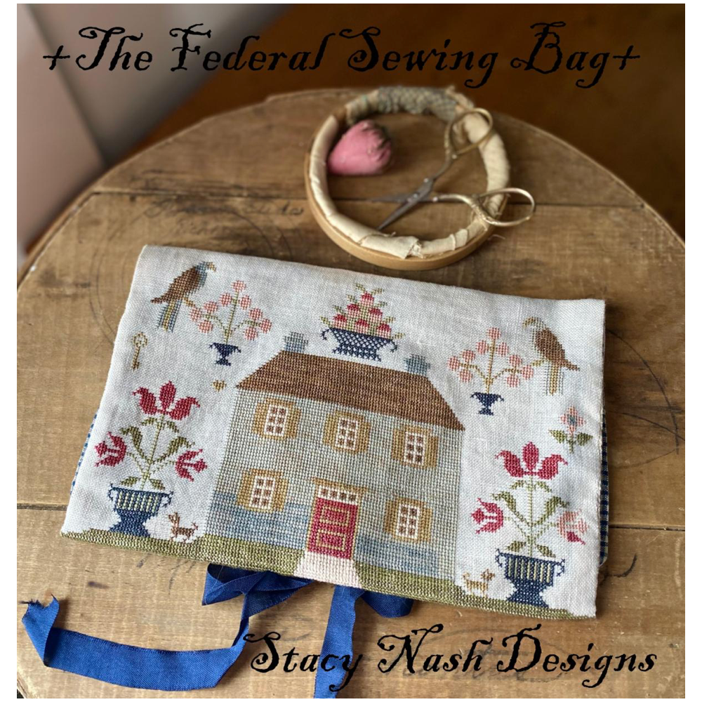 Stacy Nash Designs | The Federal Sewing Bag – Hobby House Needleworks