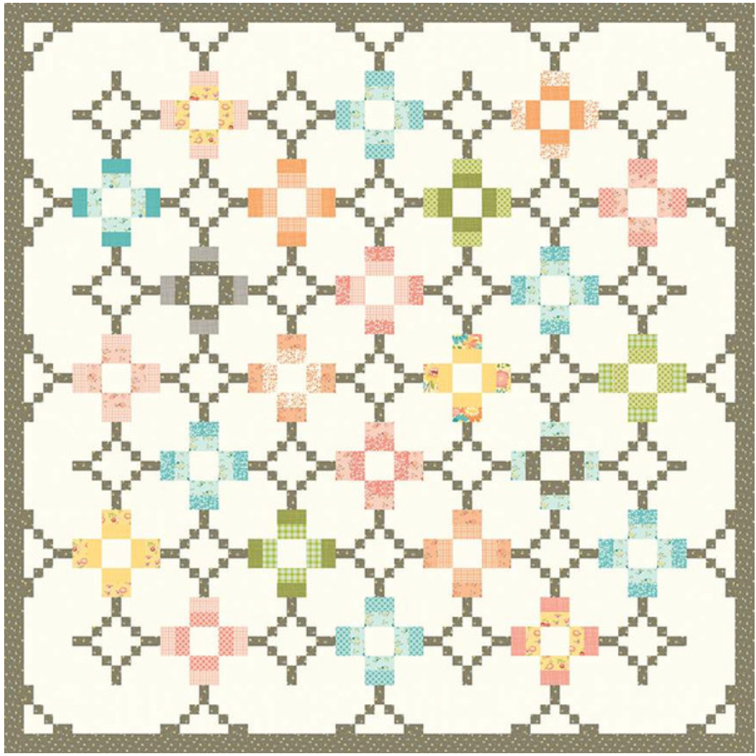 Sandy Gervais ~ Ebb and Flow Quilt Pattern – Hobby House Needleworks