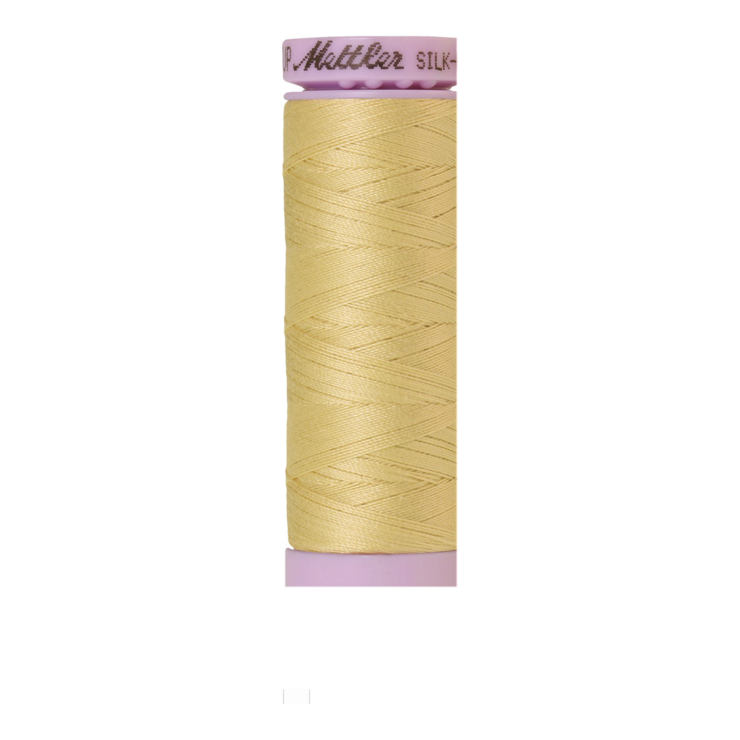 Mettler Silk-Finish 50wt Solid Cotton Thread 164yd/150M Barewood 0114 ...