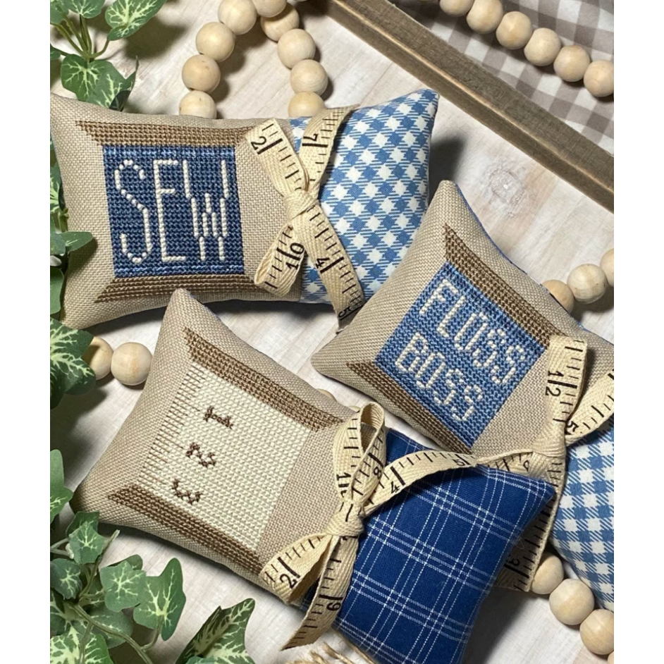 Crafty Bluebonnet Designs | Sewing Spool Trio – Hobby House Needleworks