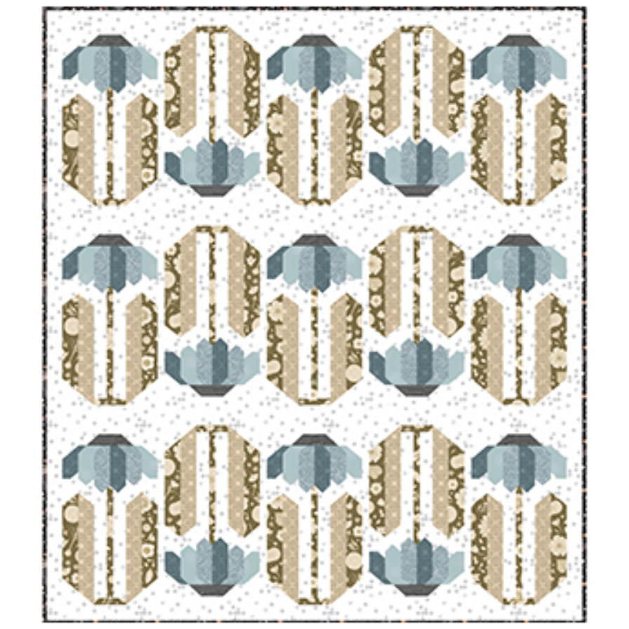 Pen + Paper Patterns ~ Everbloom Quilt Pattern – Hobby House Needleworks