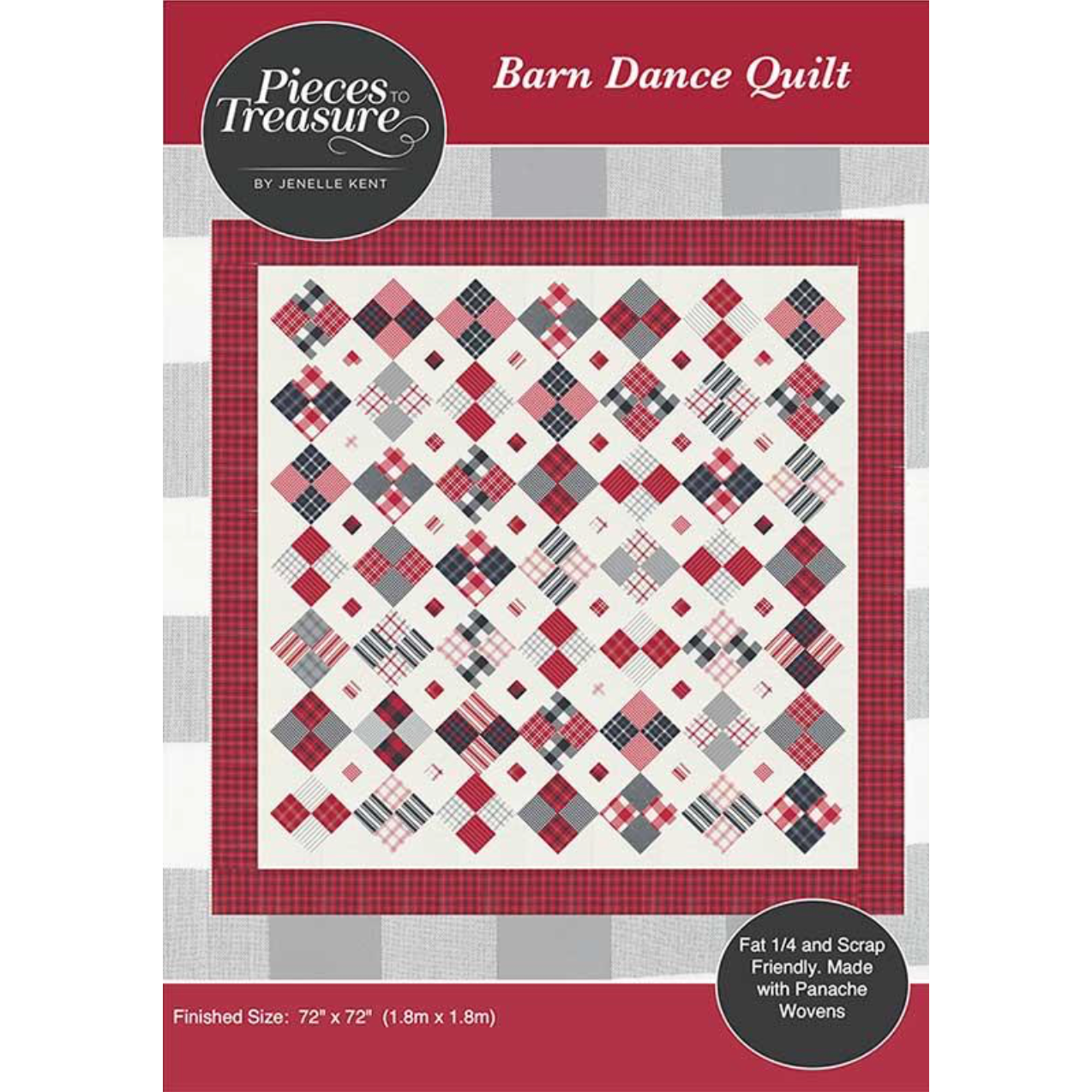 Pieces to Treasure ~ Barn Dance Quilt Pattern – Hobby House Needleworks