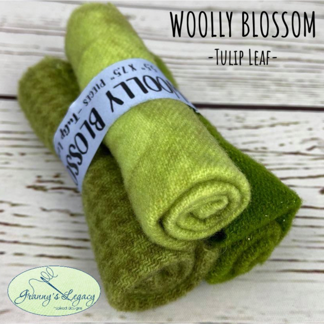 Granny's Legacy | Wooly Blossom - Tulip Leaf – Hobby House Needleworks