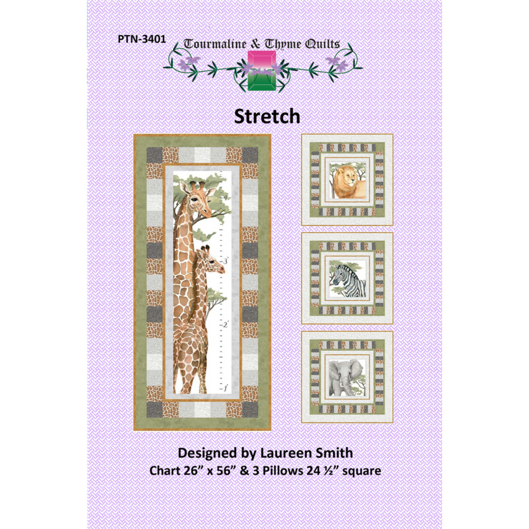 Tourmaline & Thyme Quilts ~ Stretch Quilt Pattern and/or Kit – Hobby ...