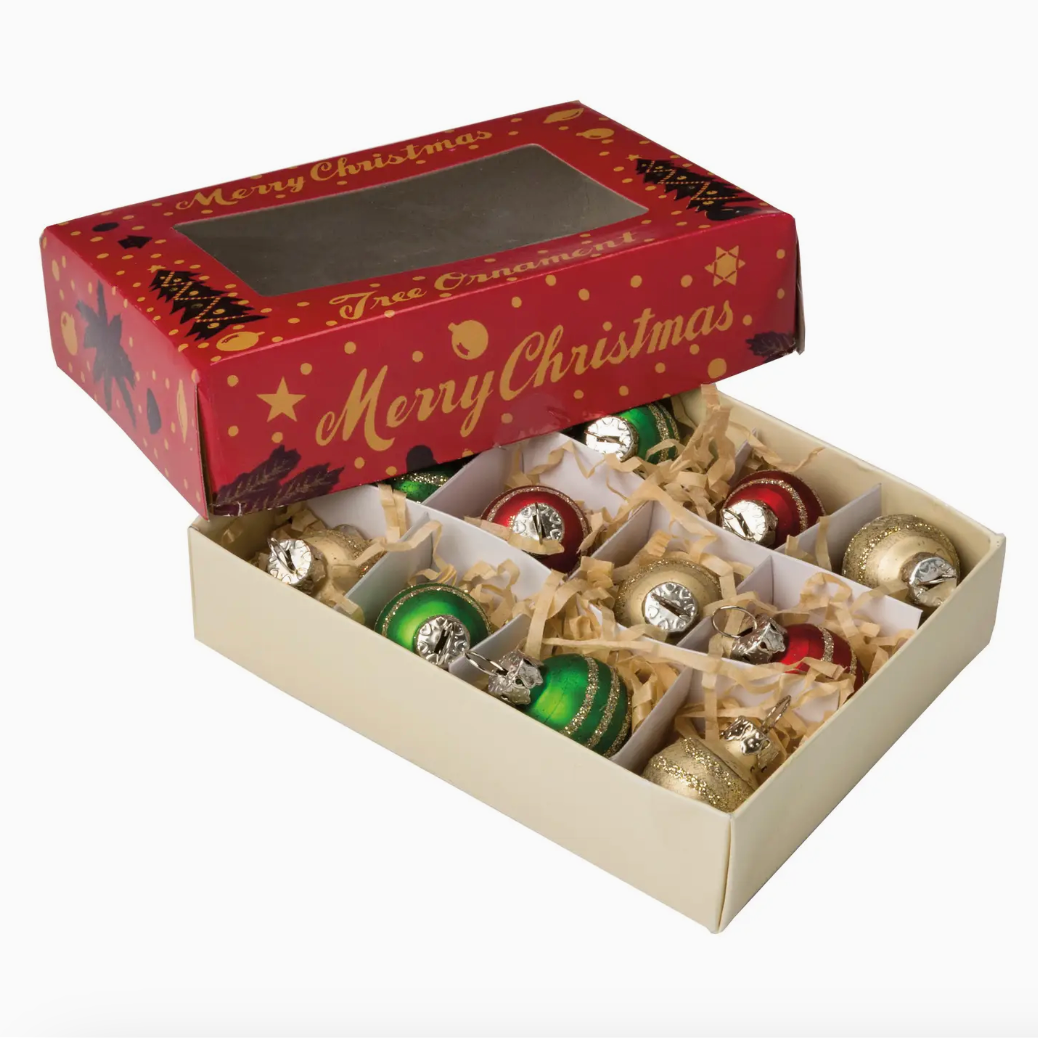 Vintage Style Multi Mini Balls Ornament Set – Hobby House Needleworks