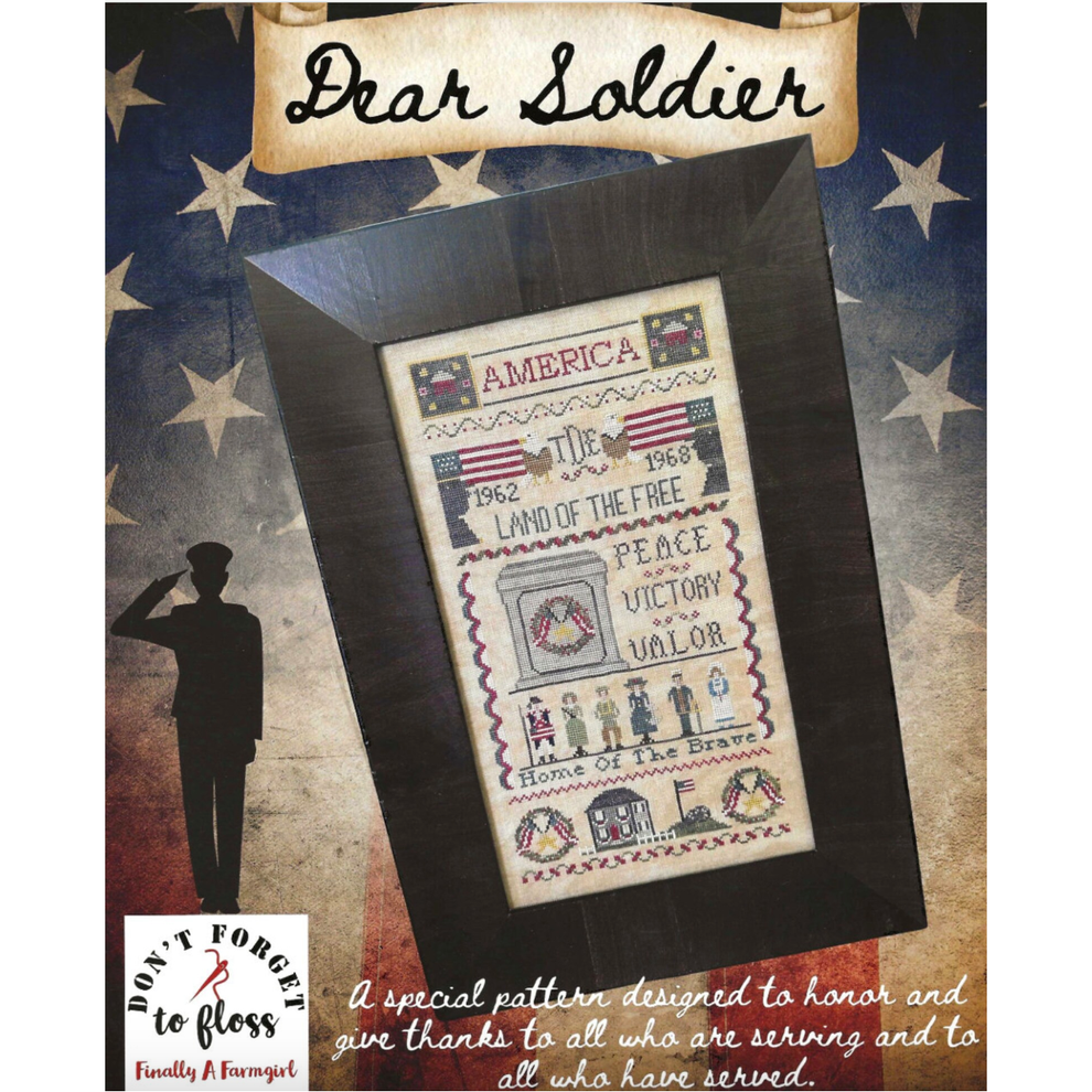 Finally a Farmgirl | Dear Soldier – Hobby House Needleworks