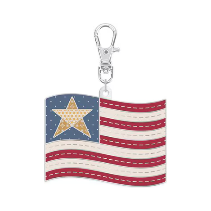 Lori Holt Enamel Happy Charm™ Flag – Hobby House Needleworks