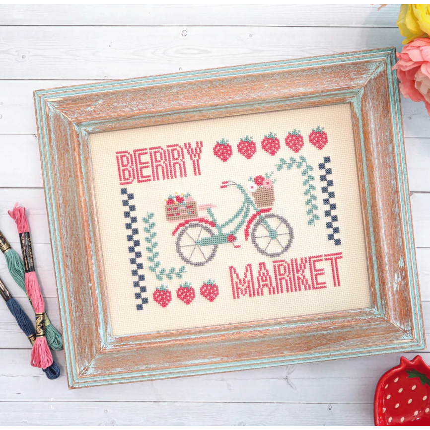 Flamingo Toes | Berry Market – Hobby House Needleworks