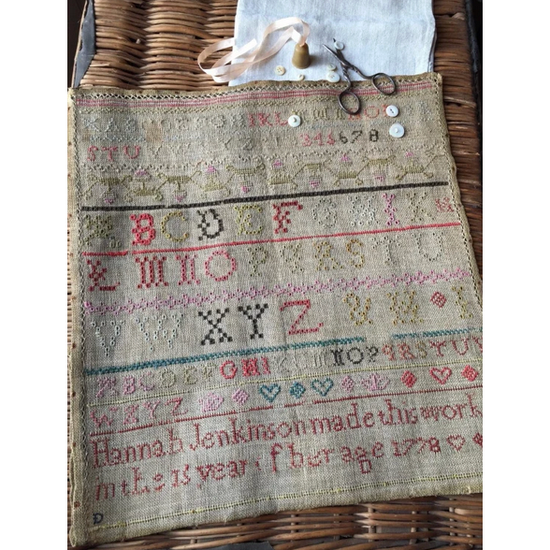 Stacy Nash Designs | Hannah Jenkinson Sampler – Hobby House Needleworks