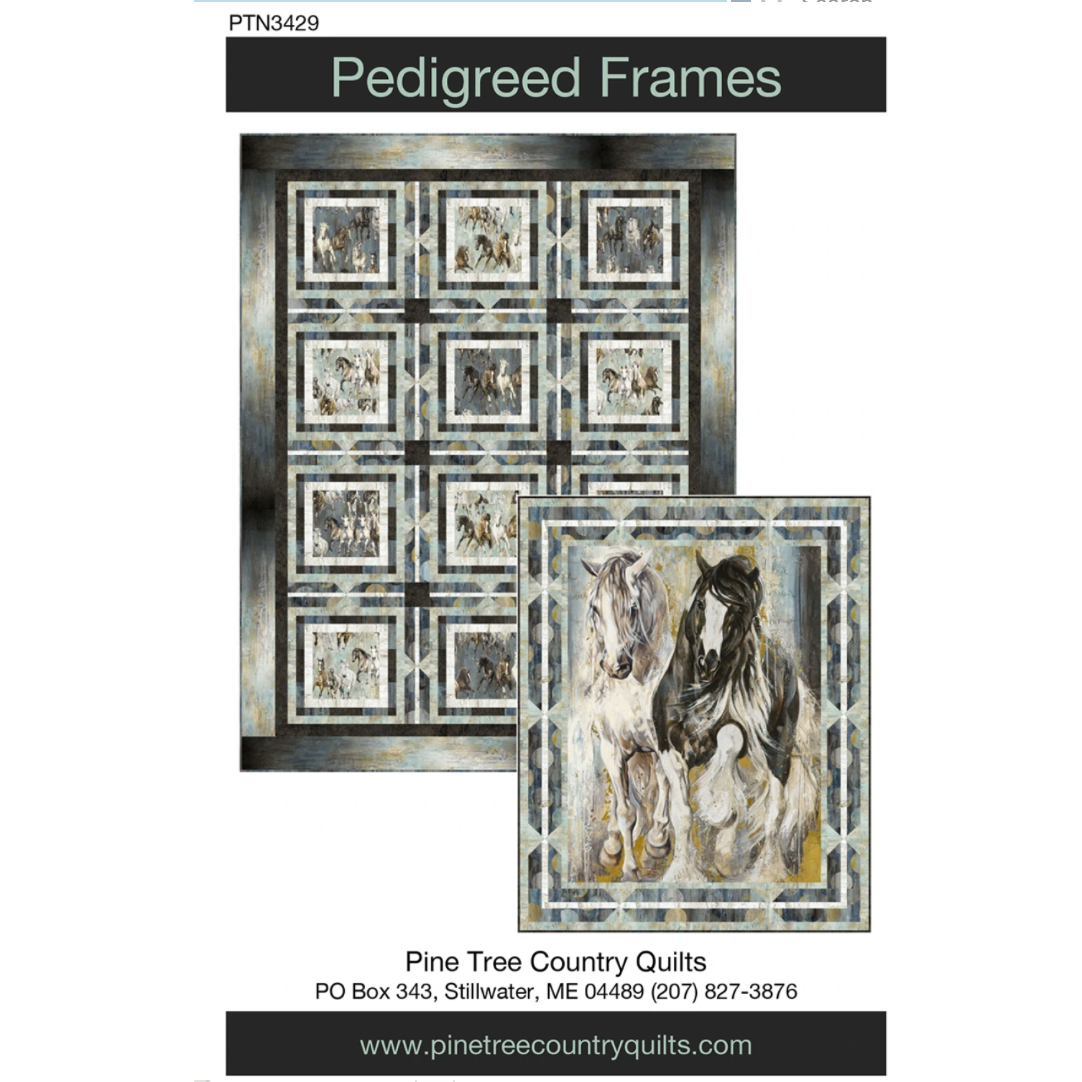 Pine Tree Country Quilts ~ Pedigree Frames Quilt Kit – Hobby House Needleworks