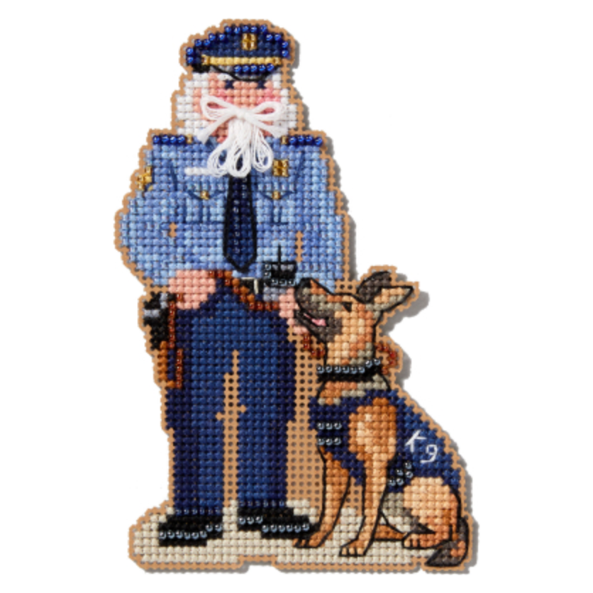 First Responder Santas | Police Officer Santa – Hobby House Needleworks