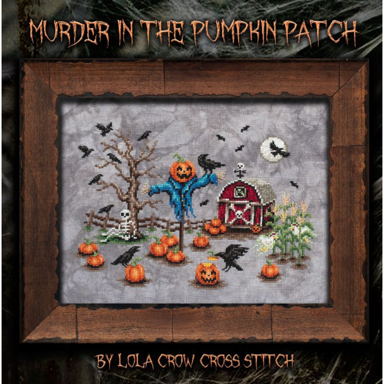 Lola Crow | Murder in the Pumpkin Patch NM25 – Hobby House Needleworks