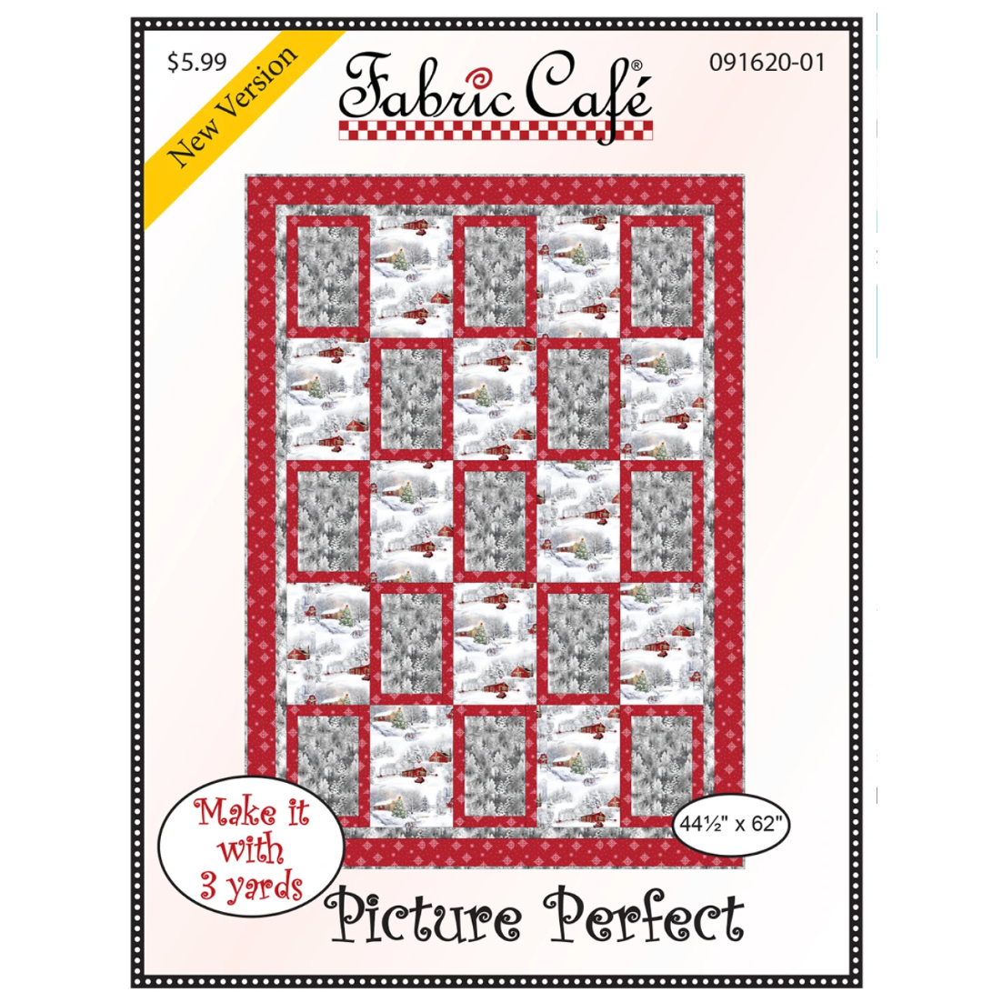 Fabric Cafe ~ Picture Perfect Quilt Pattern – Hobby House Needleworks
