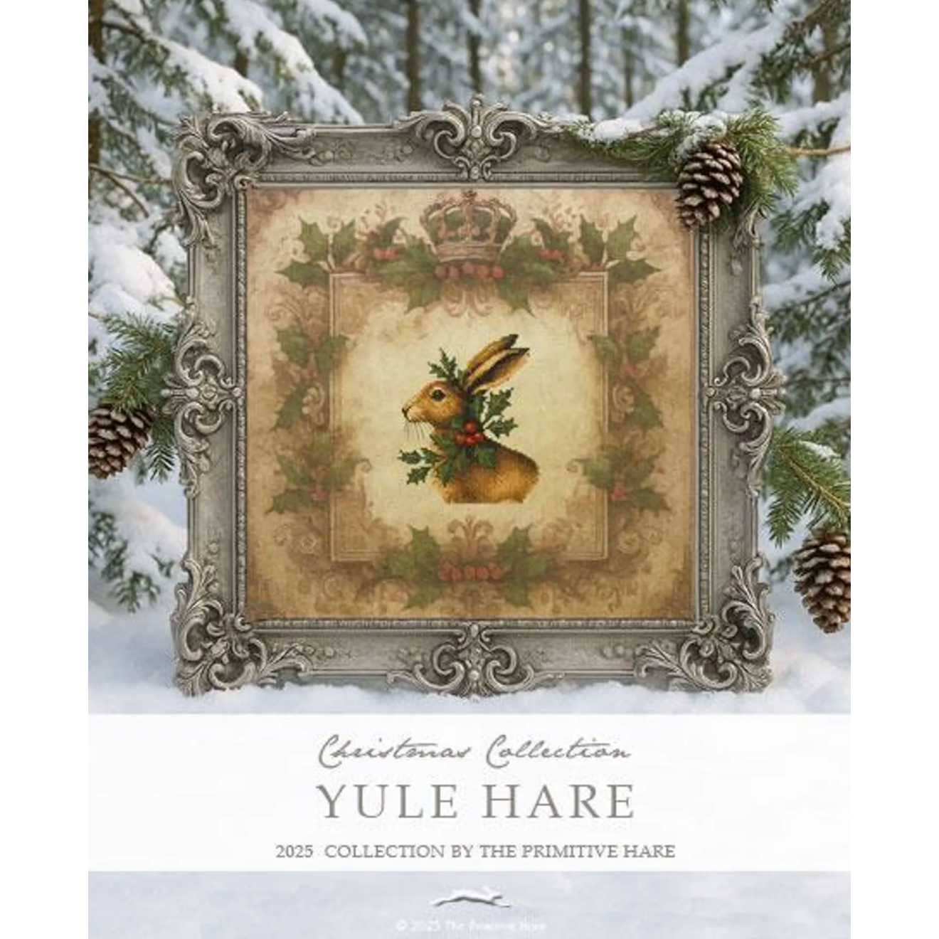 The Primitive Hare | Yule Hare – Hobby House Needleworks